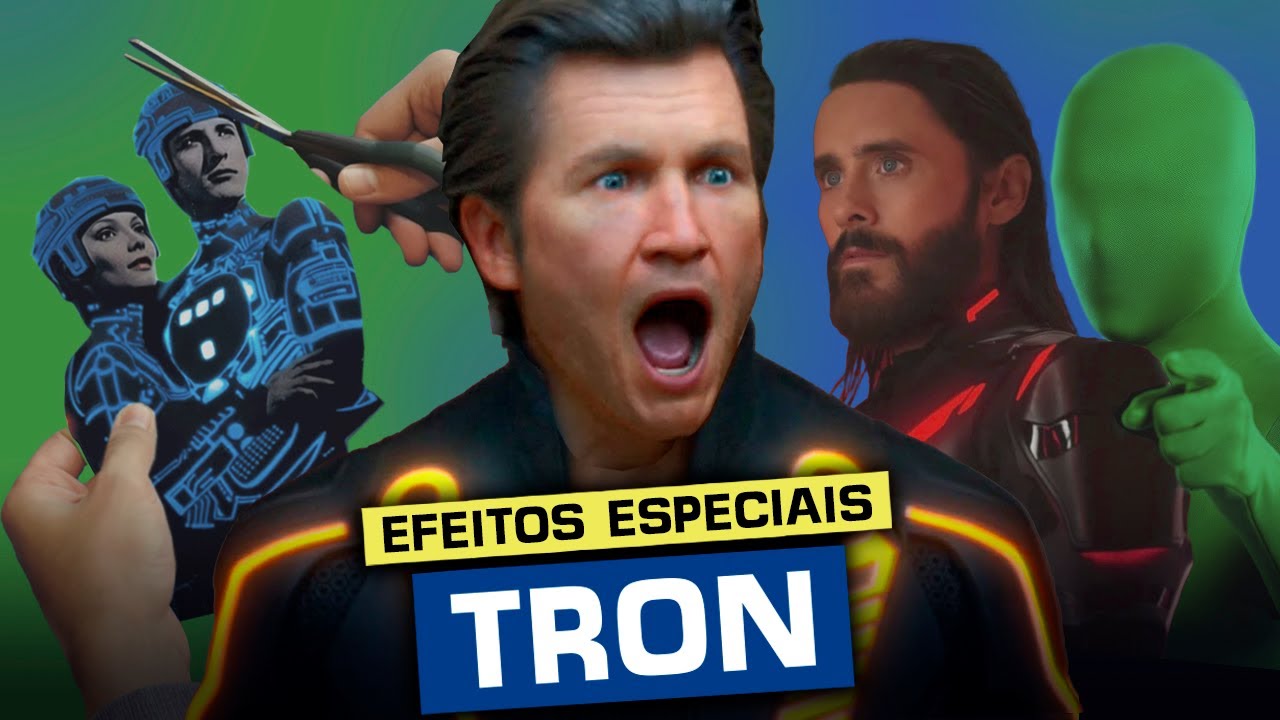 O SEGREDO dos EFEITOS da saga TRON (bastidores, evolução, como foi ...