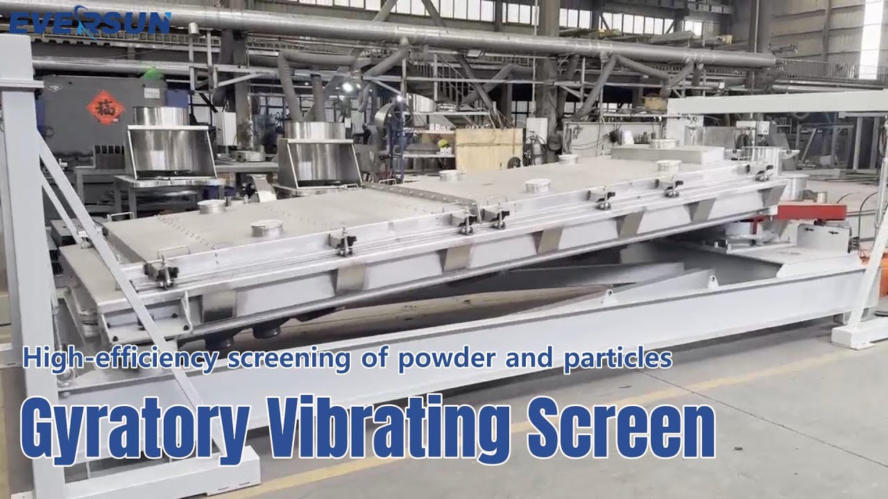 Rotary screen: High-efficiency screening equipment, precisely grading ...