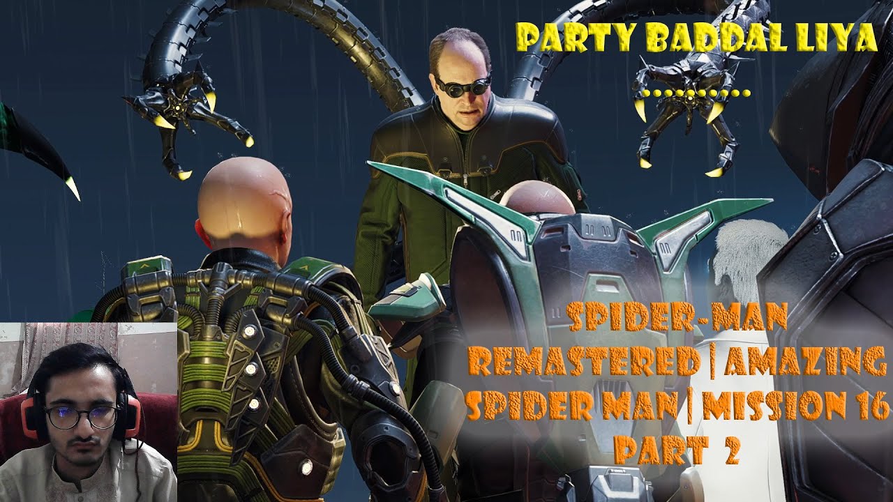 SPIDER-MAN REMASTERED | Amazing Spider Man | Mission 16 | Part 2 ...