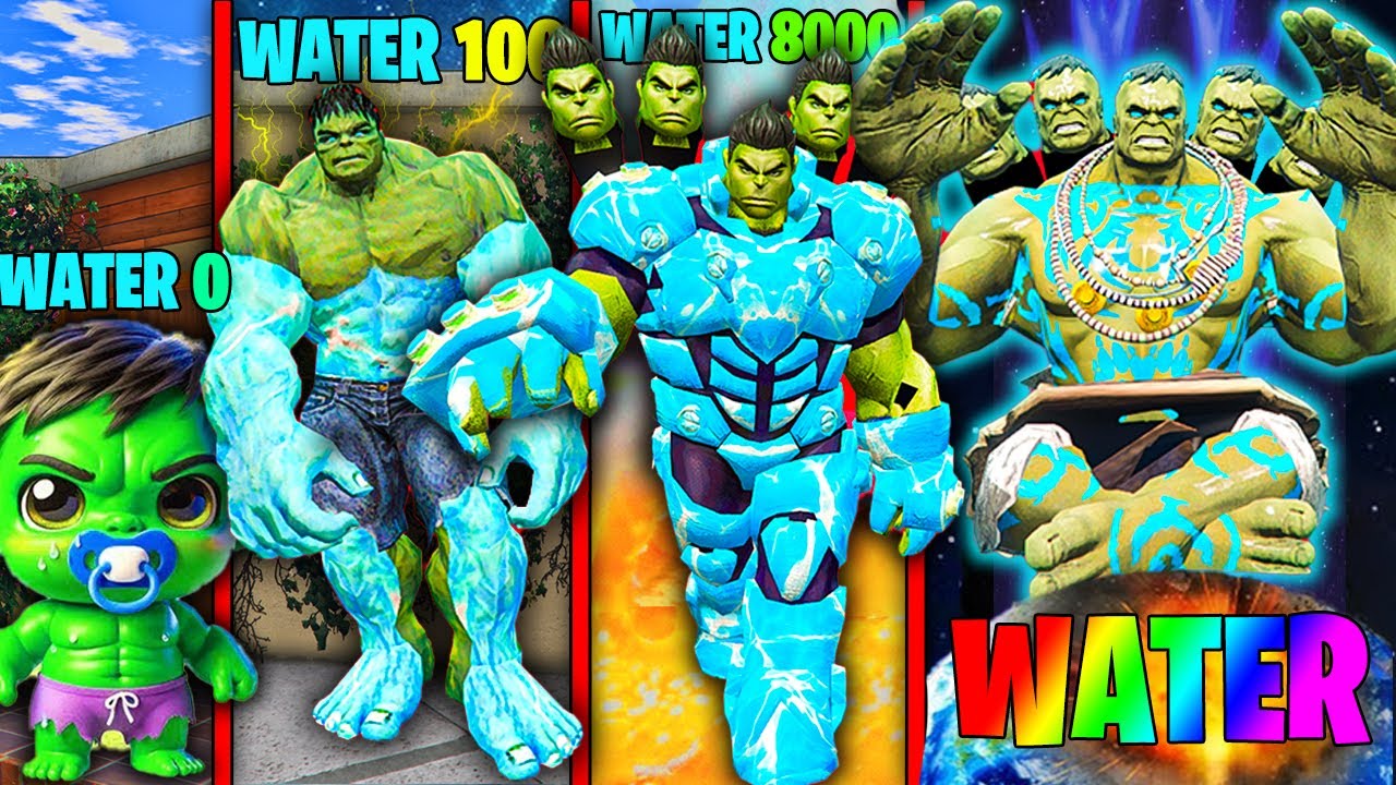 FRANKLIN Upgrading HULK To WATER HULK In GTA 5! - YouTube