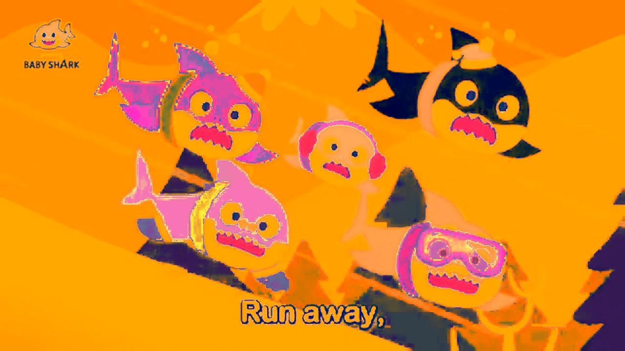 Run Away Baby Shark in Winter Time [Reversed] finny Super Simple Songs ...