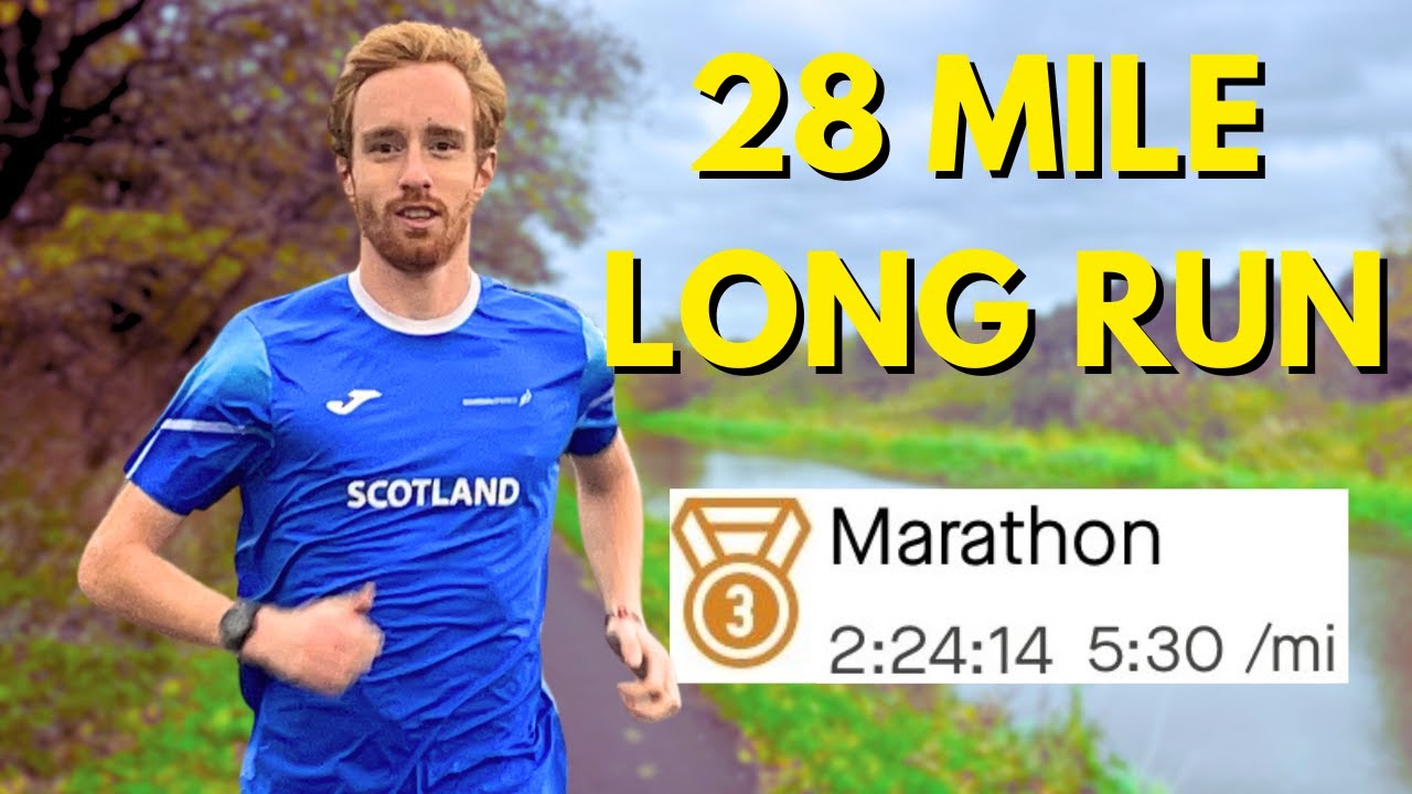 28 Mile Long Run | Valencia Marathon Training - YouTube