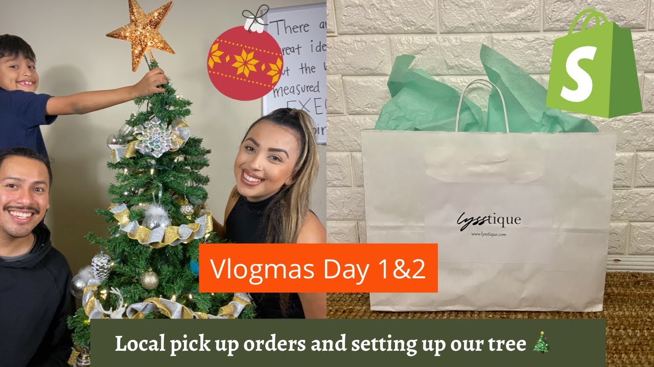HOW I PACK LOCAL PICK UP ORDERS FOR MY BOUTIQUE | VLOGMAS DAY 1&2 - YouTube
