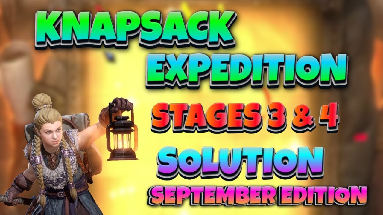 Knapsack Expedition Stages 3 & 4 - Day 2 September Edition | Watcher Of ...
