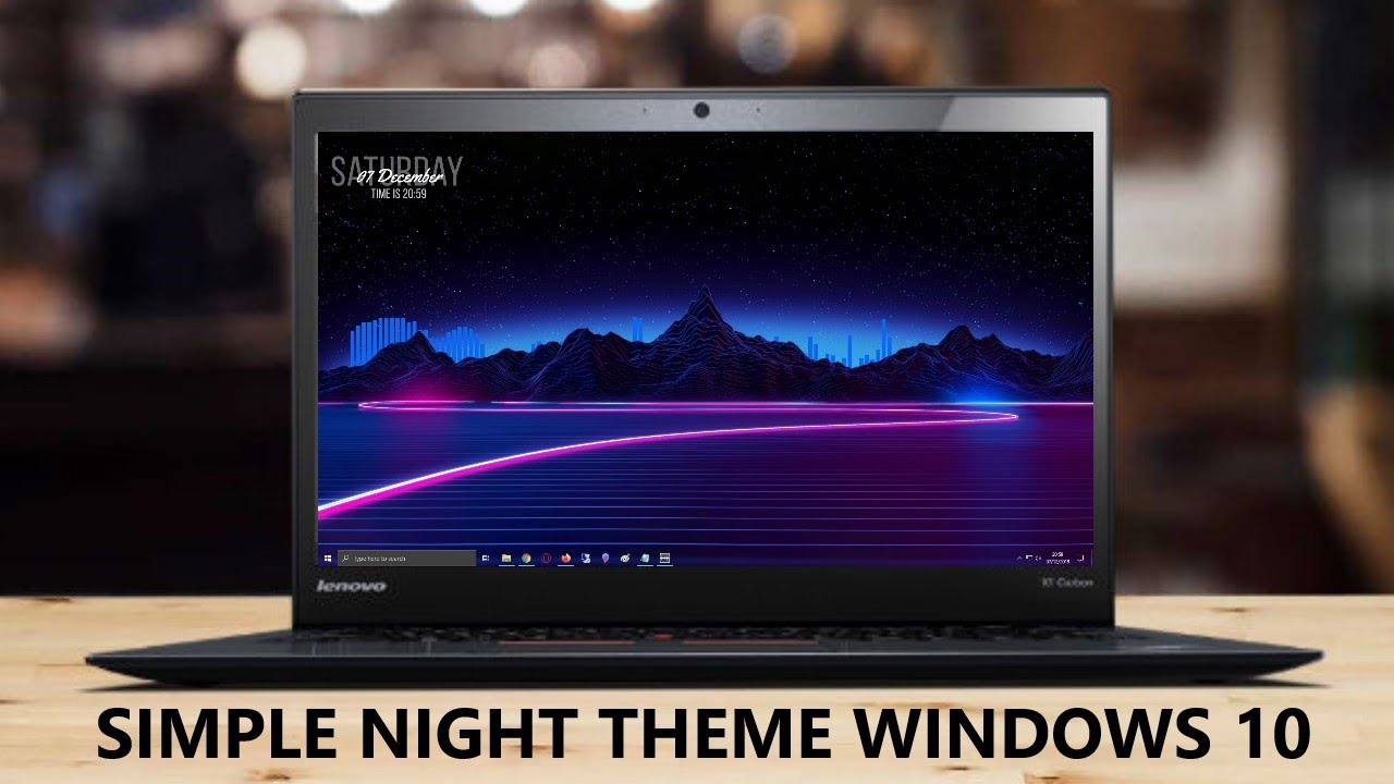 Ini Nih "Night Theme" Keren Buat Windows 10 - Gratis!!! - YouTube