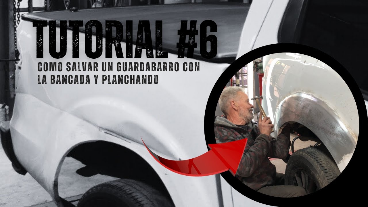 Tutorial #6 | Como salvar un guardabarro con la bancada y planchando ...