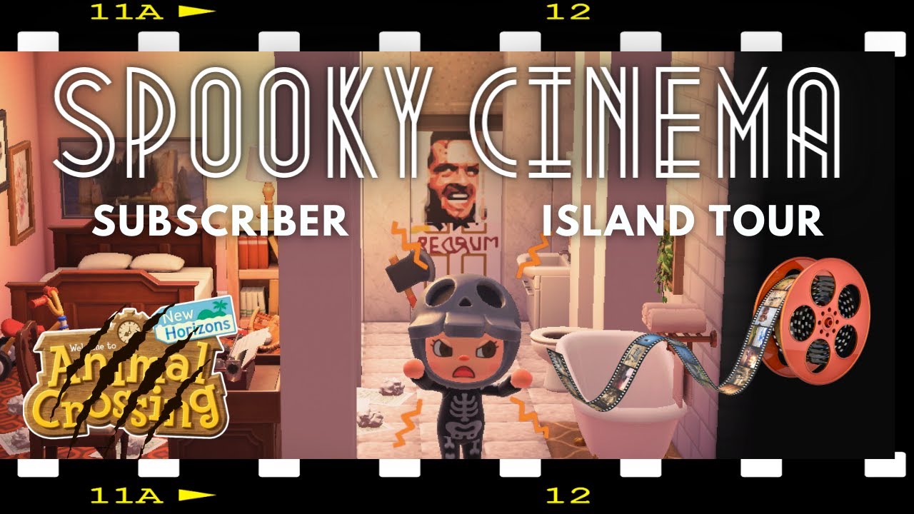 Spooky Animal Crossing Halloween Island Tour Fog Hollow - YouTube