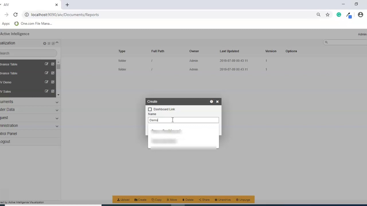 AIV How to create a dashboard - YouTube