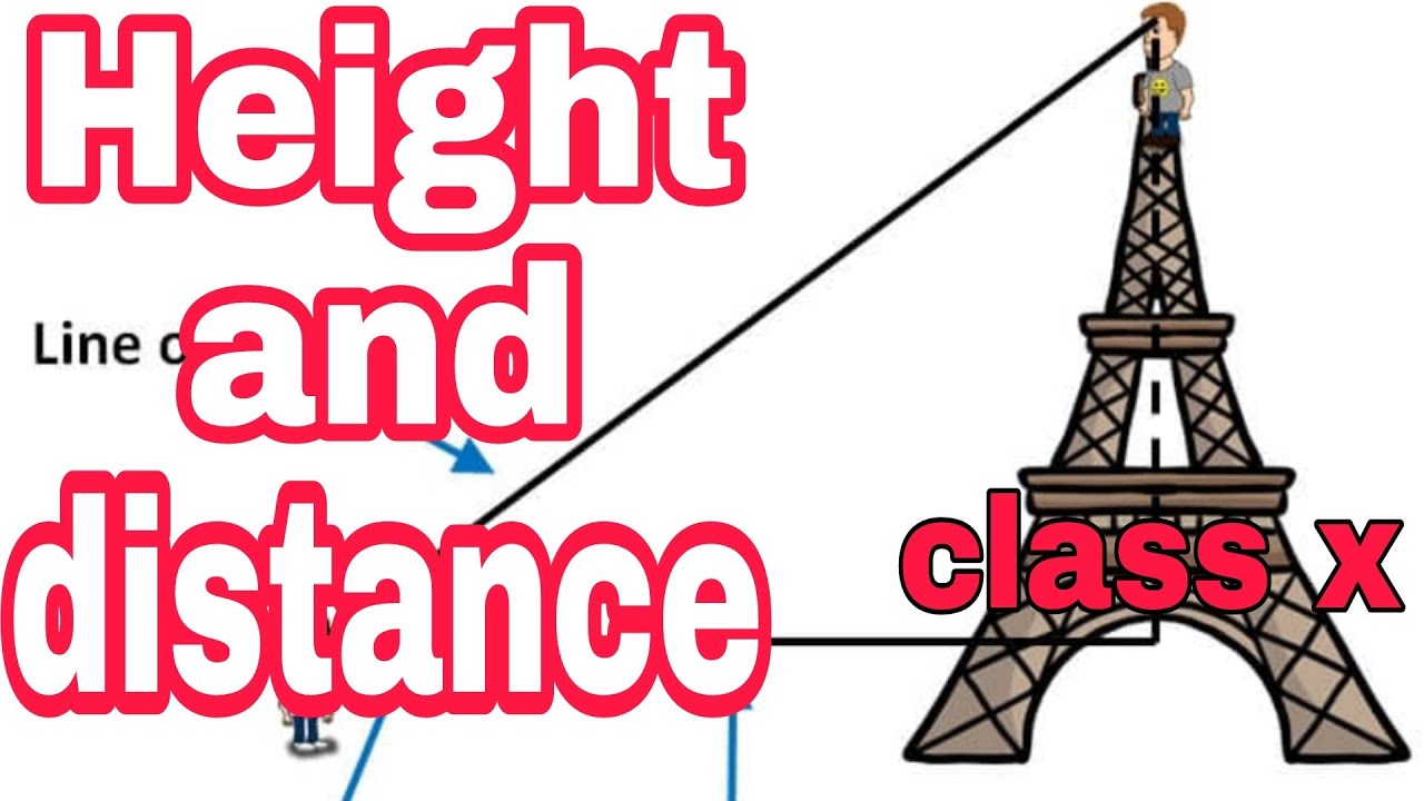 Application of trigonometry|Height and Distance|Ex-9, ques-1&2|class X ...