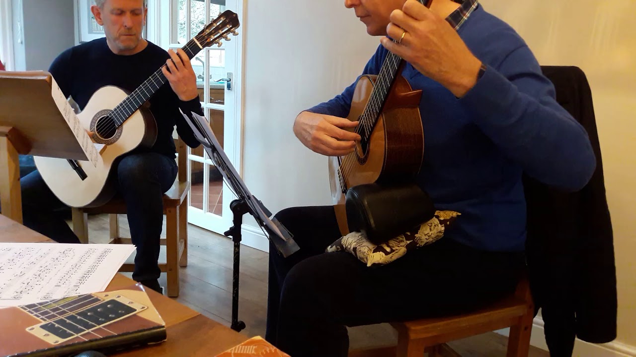 Cancion by Montes Kircher. David Merrin guitar 2018 and Paul Fischer ...