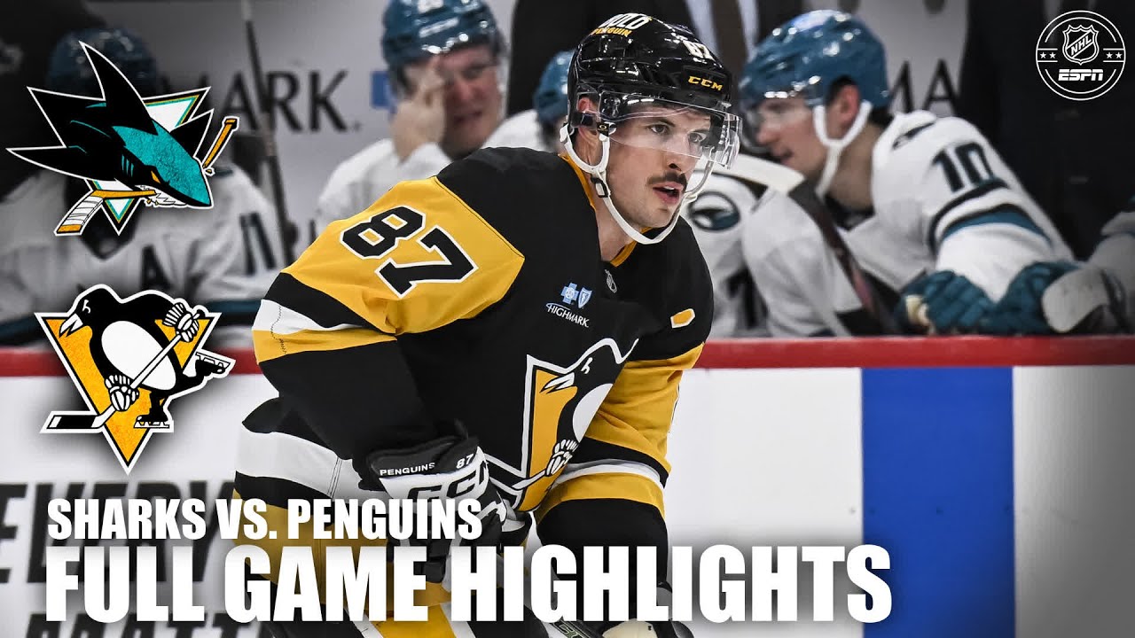 San Jose Sharks vs. Pittsburgh Penguins | Full Game Highlights | ESPN ...