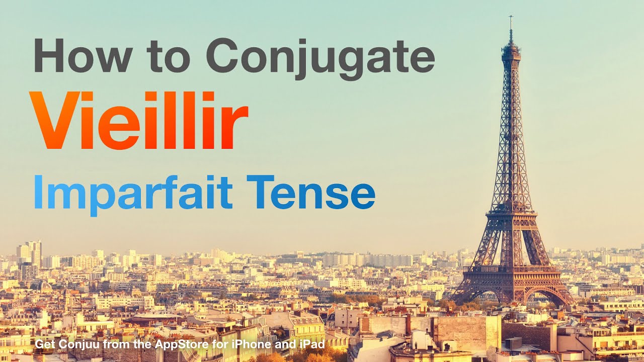 How to conjugate Vieillir (to age ) in Imparfait tense. - YouTube