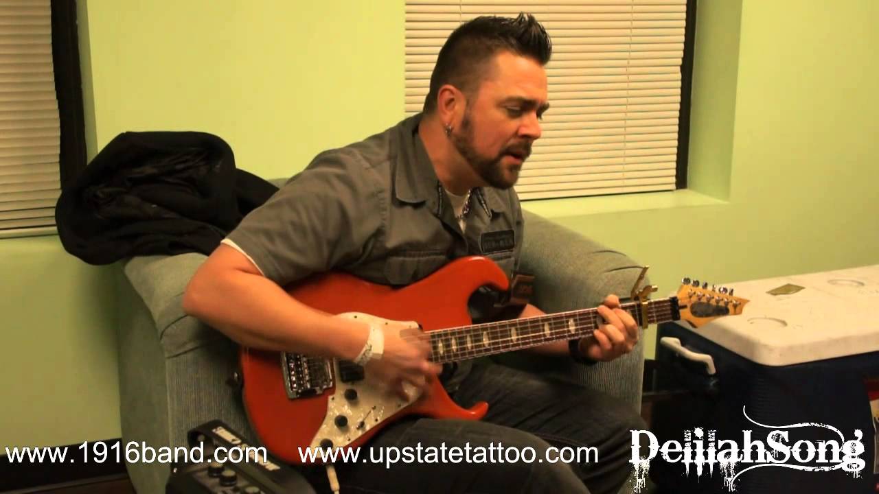 Billy Irish of 1916 Band & Upstate Tattoo Backstage at Flogging Molly ...