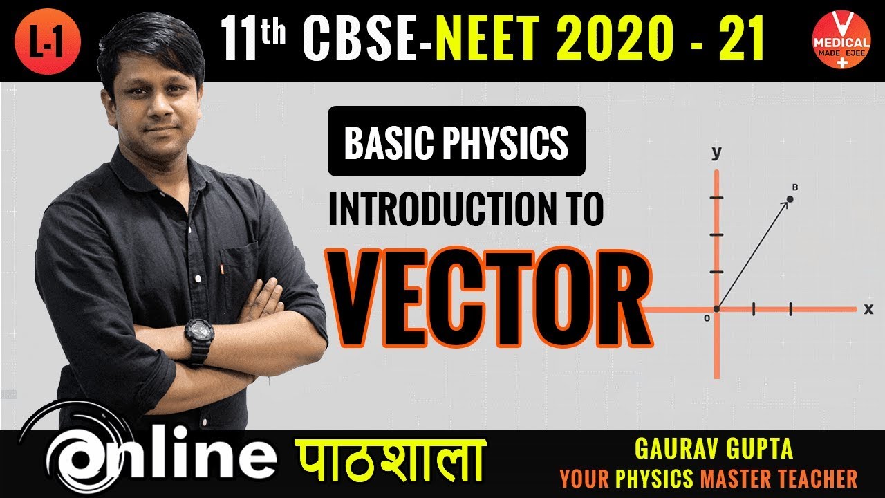 Basic Physics | Introduction To Vectors - L1 | Physics ( 11 CBSE ...
