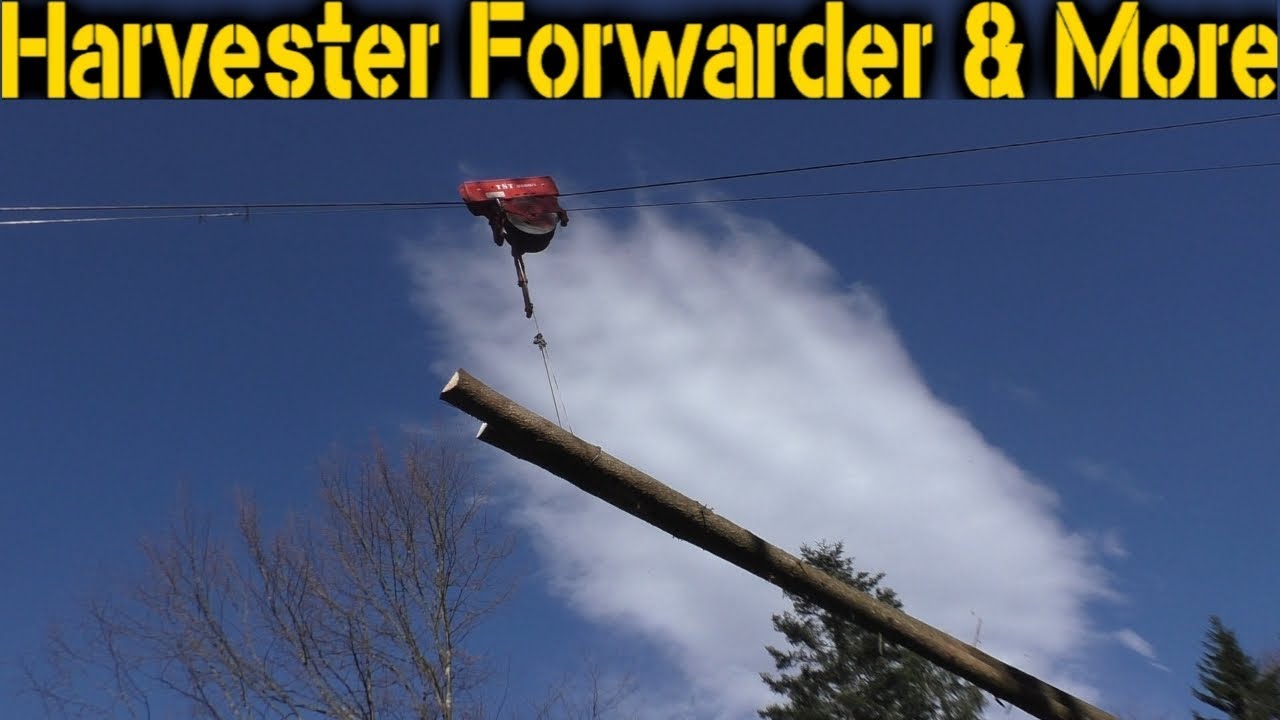 TST 800 Tower Yarder | Alpine Logging - YouTube
