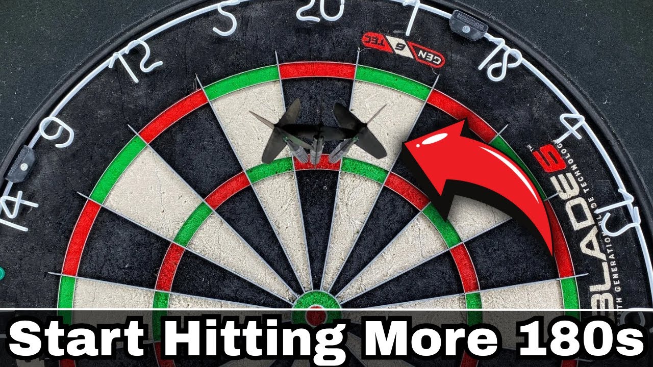IMPROVE Your Darts Groupings And Hit More 180s - YouTube