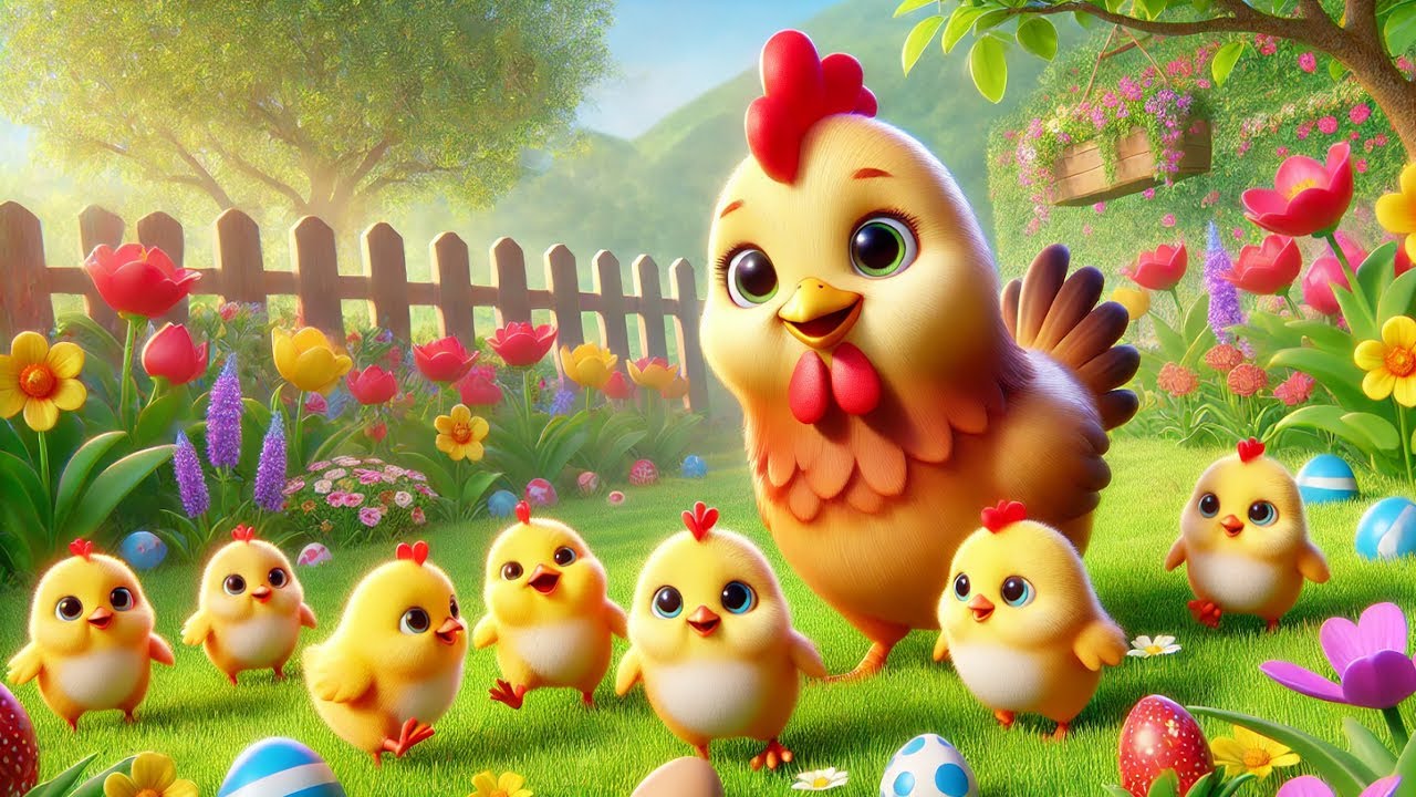 Đàn Gà Con Trong Sân - Ca Nhạc Hoạt Hình Thiếu Nhi Sôi Động Vui Nhộn ...