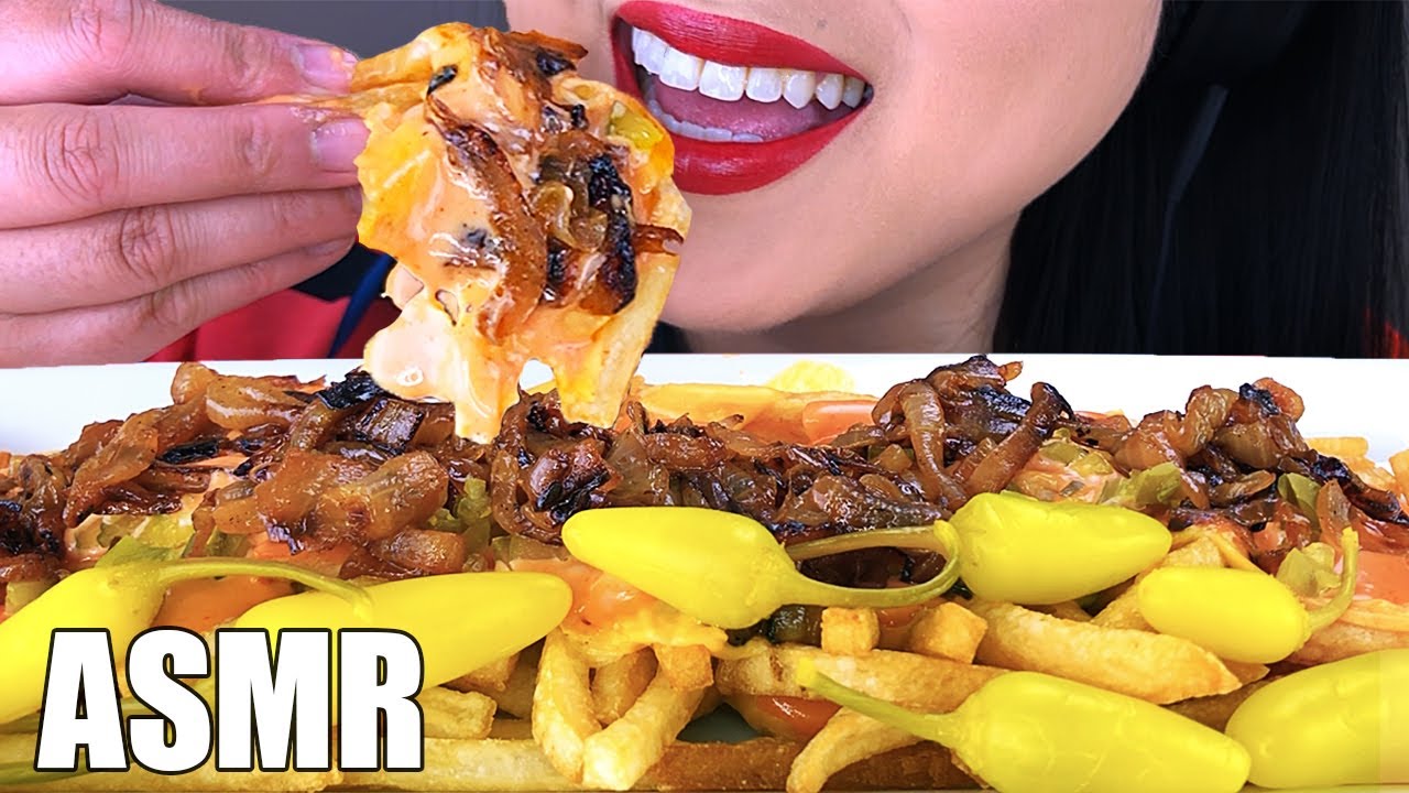 ASMR MCDONALD'S ANIMAL STYLE FRIES IN-N-OUT | ASMR Phan - YouTube