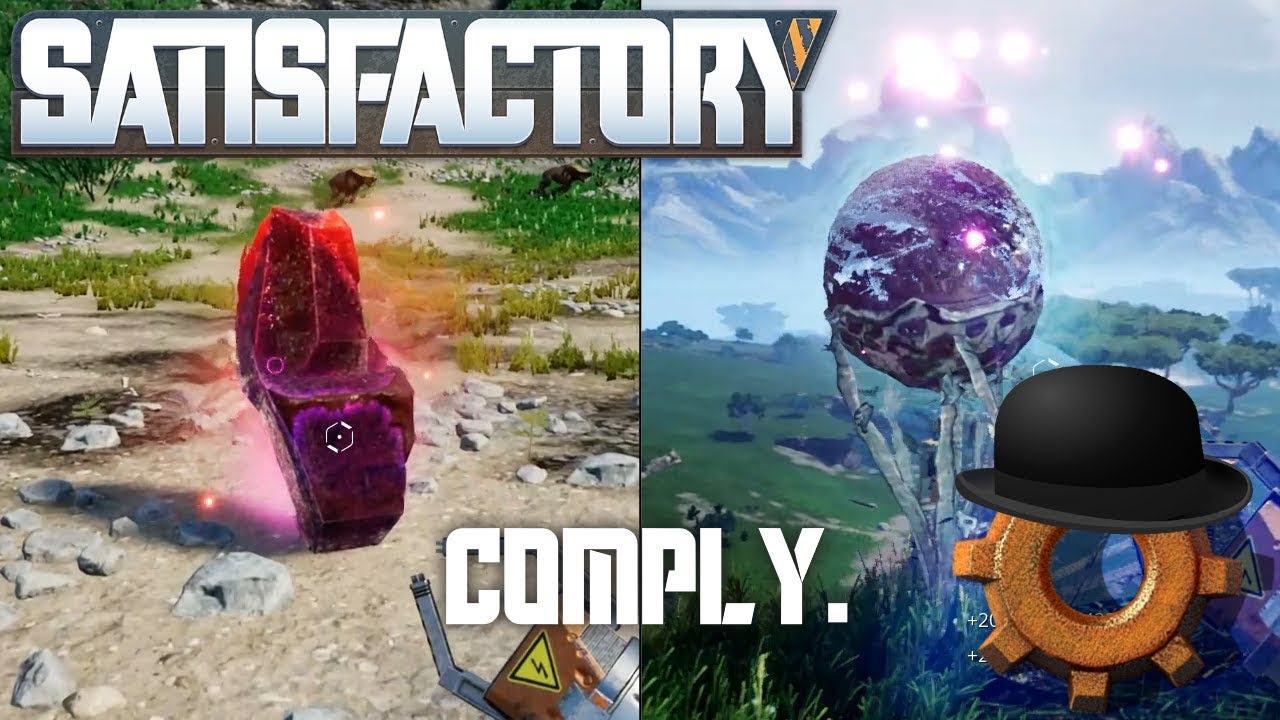 Satisfactory | All Alien Artifact Messages - YouTube