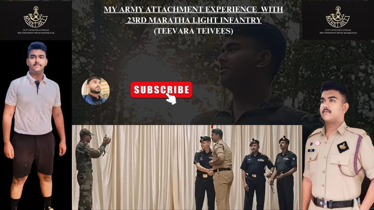 🔥 My Journey with Maratha Light Infantry & 11 Madras Regiment | Life ...