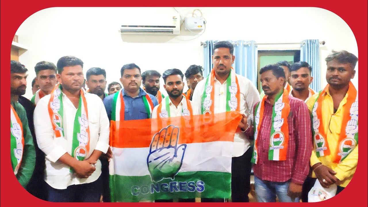 Salman Sharif Patel Ne kiya Bablu Shaikh ka Congress me Suwagat - YouTube