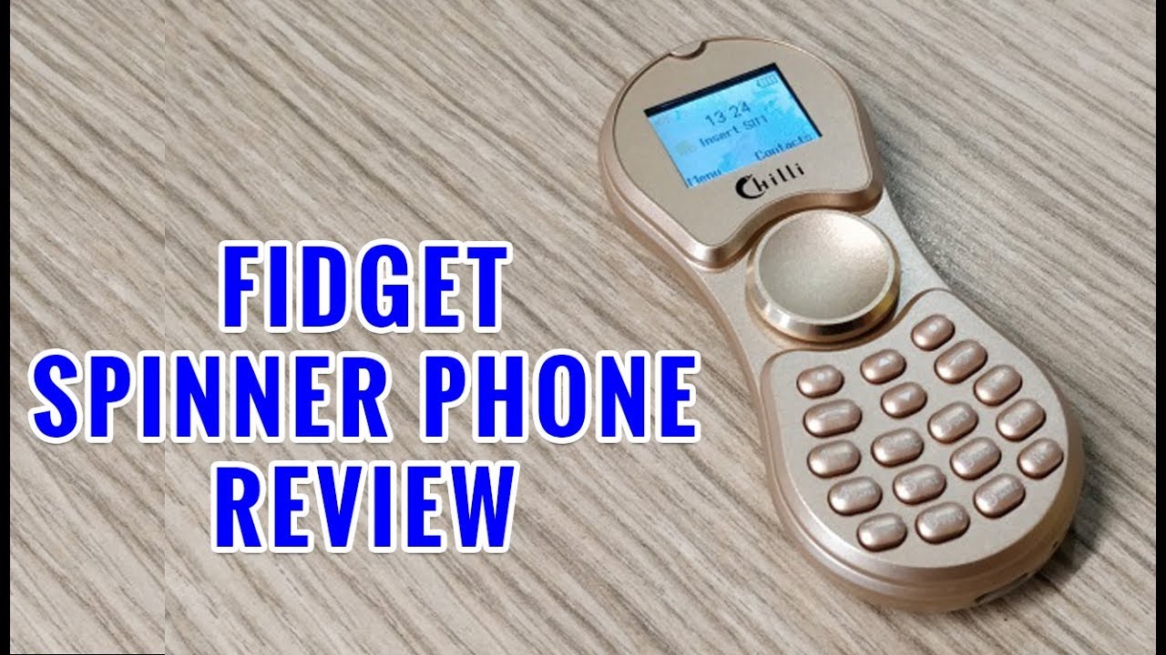 Fidget Spinner Phone - Review - YouTube