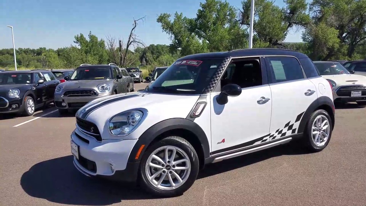 2015 Certified PreOwned Mini Cooper Countryman S AlL4 - YouTube