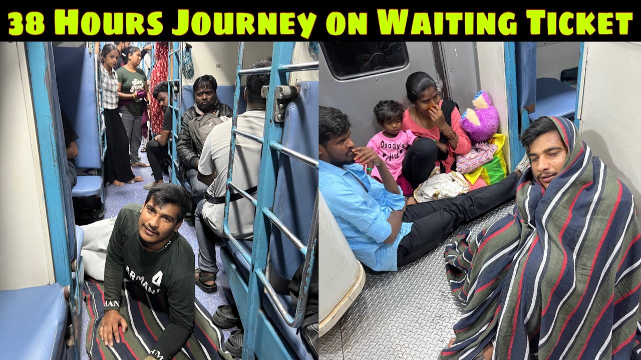 38 Hours Train Journey on Waiting Ticket 😰 - Grand Trunk Express - YouTube