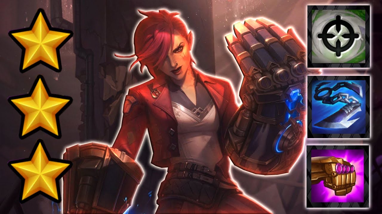 TFT Set 6 | 3 ★★★ VI Nuke Blaster | 6 Snipers | Wipe Enemies - YouTube