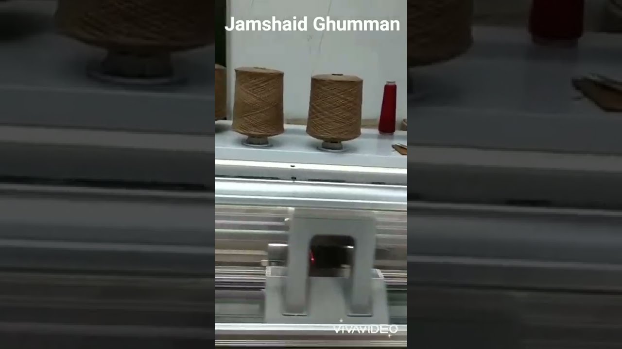 Whole Garment on Shima Seiki SSR 122 SV in Pakistan. - YouTube