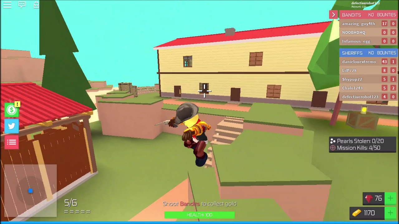 time for some Bandit Simulator on roblox - YouTube