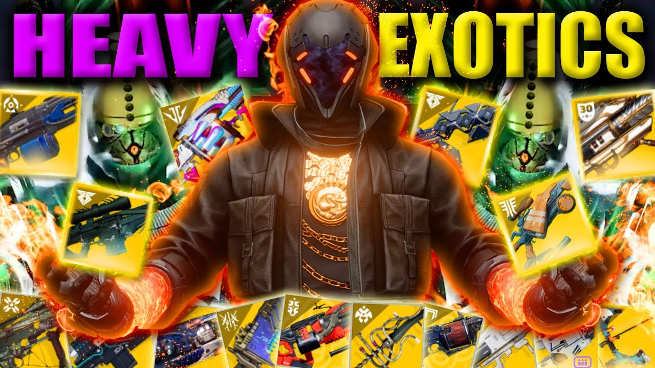 Every Exotic Heavy Vs Kerrev Sundered Doctrine Final Boss! Destiny 2 ...