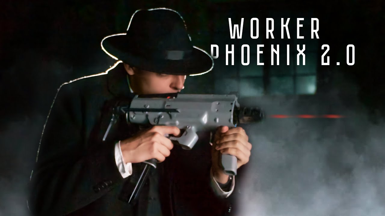 Worker Phoenix 2.0: Самый быстро стреляющий бластер Nerf? - YouTube