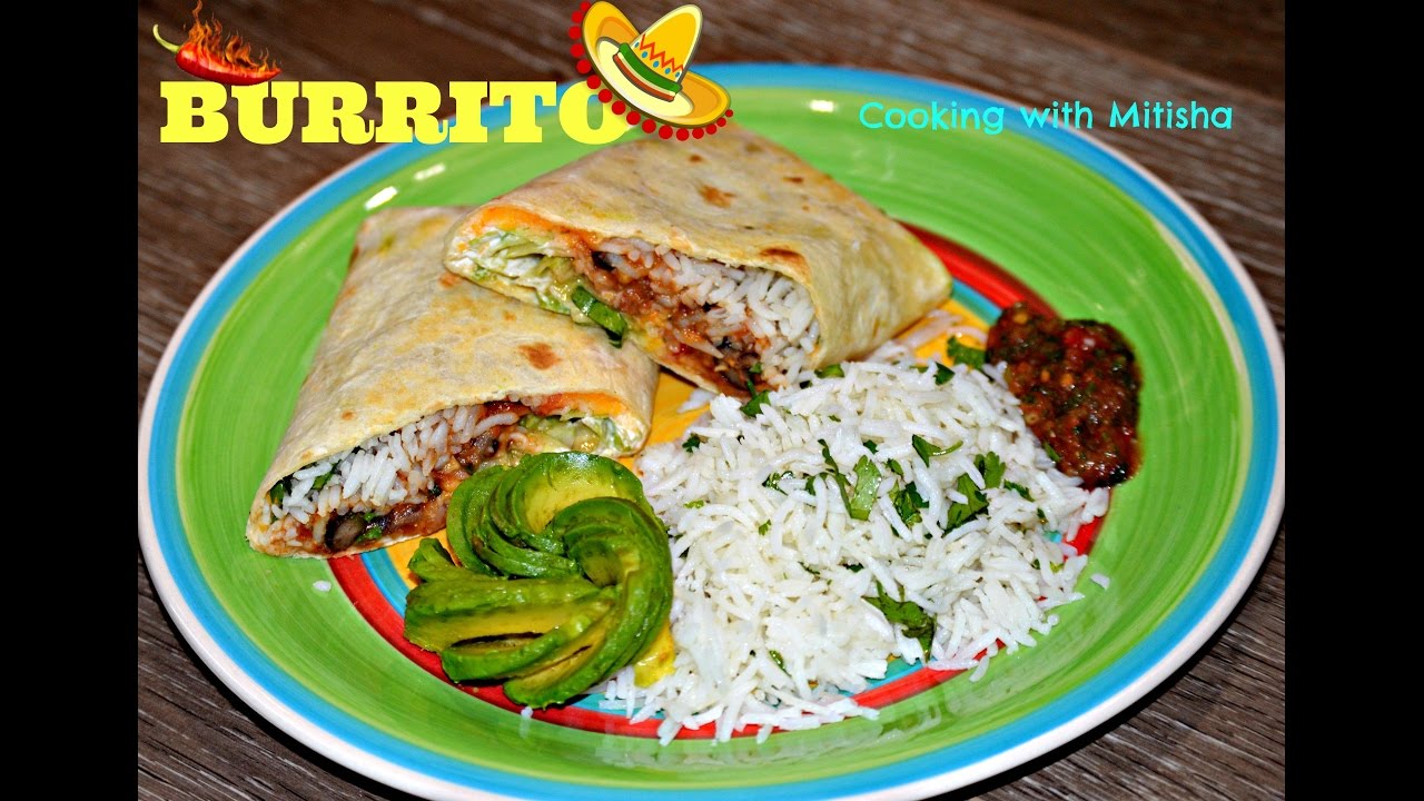 How To Make A Burrito | 7 Layers Bean Burrito | Burrito - Mexican Food ...