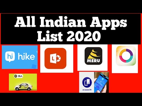 All Indian Apps List 2020 - YouTube