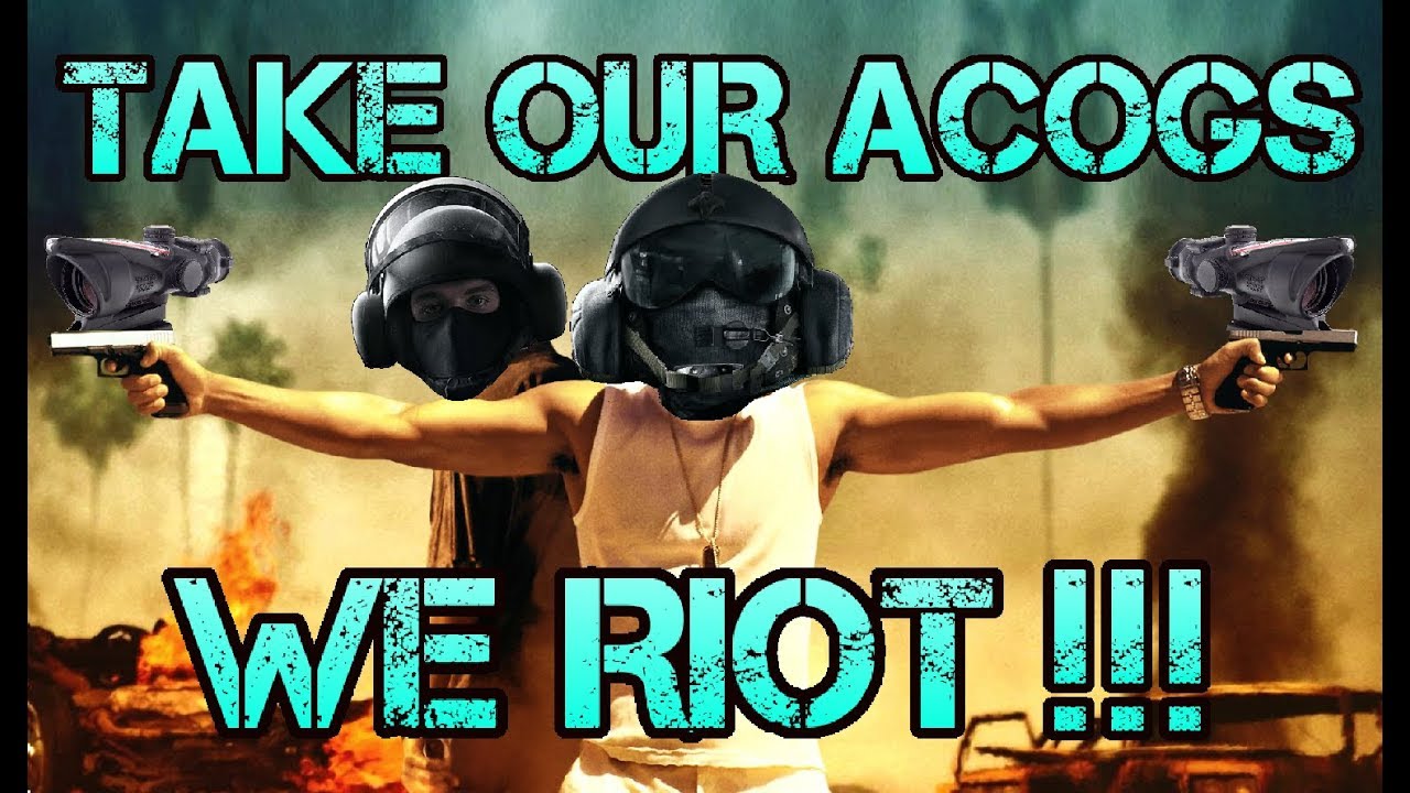 Jager and Bandit's ACOGs: Rainbow Six Siege - YouTube