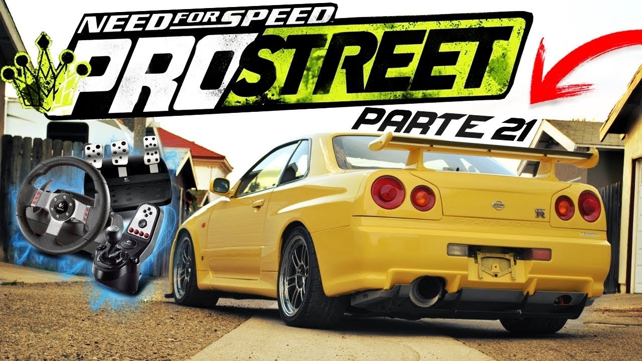 Need for Speed: ProStreet - GANHEI O Skyline GT-R (R34) Jogando com ...