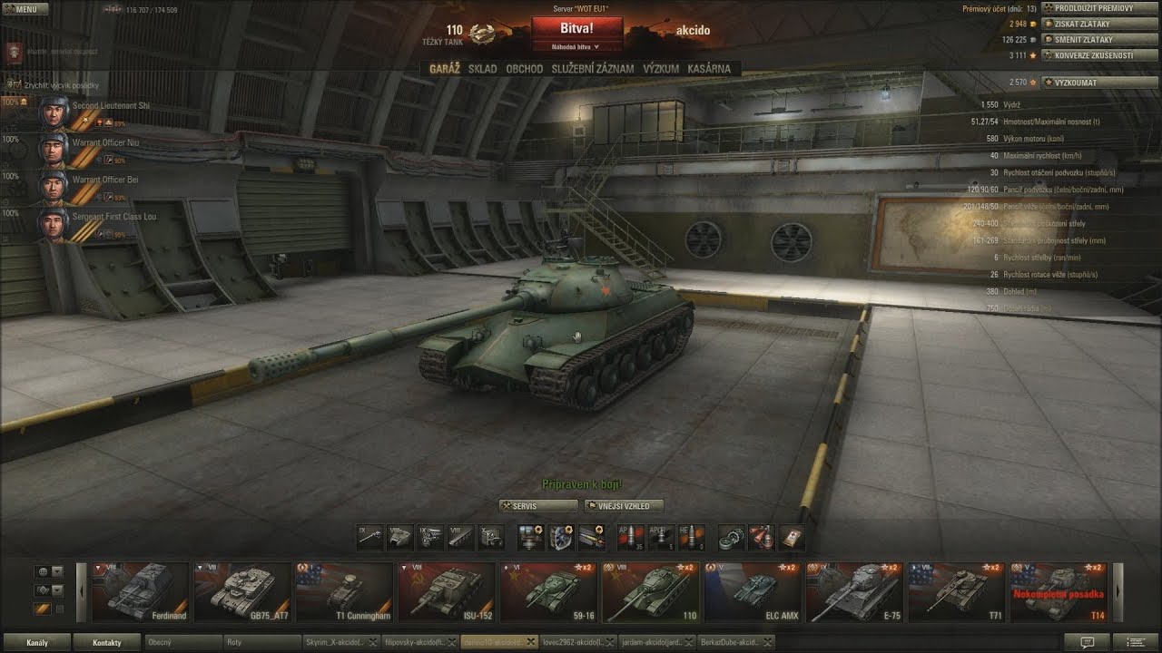 World of Tanks CZ (70.díl) - 110 - YouTube