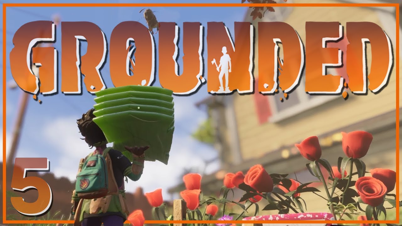 TIME TO BUILD A SAFER BASE - Grounded #5 (4-player gameplay) - YouTube