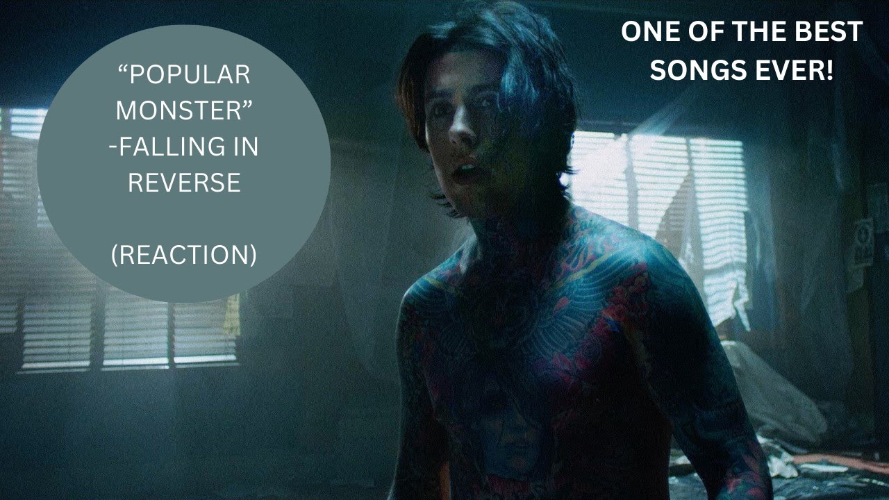POPULAR MONSTER | FALLING IN REVERSE | ((CRAZY REACTION ...