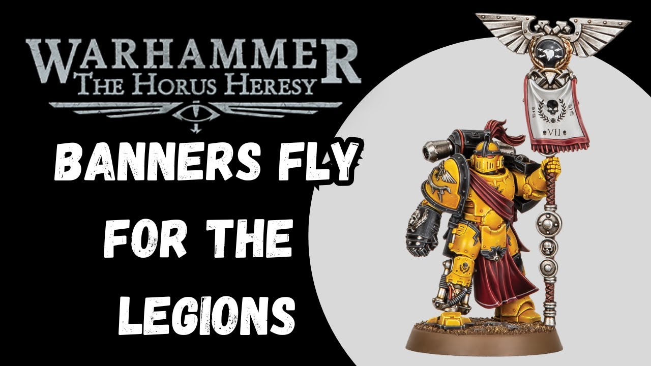 NEW Loyalist Legion Standard | Heresy Thursday | Warhammer Horus Heresy ...