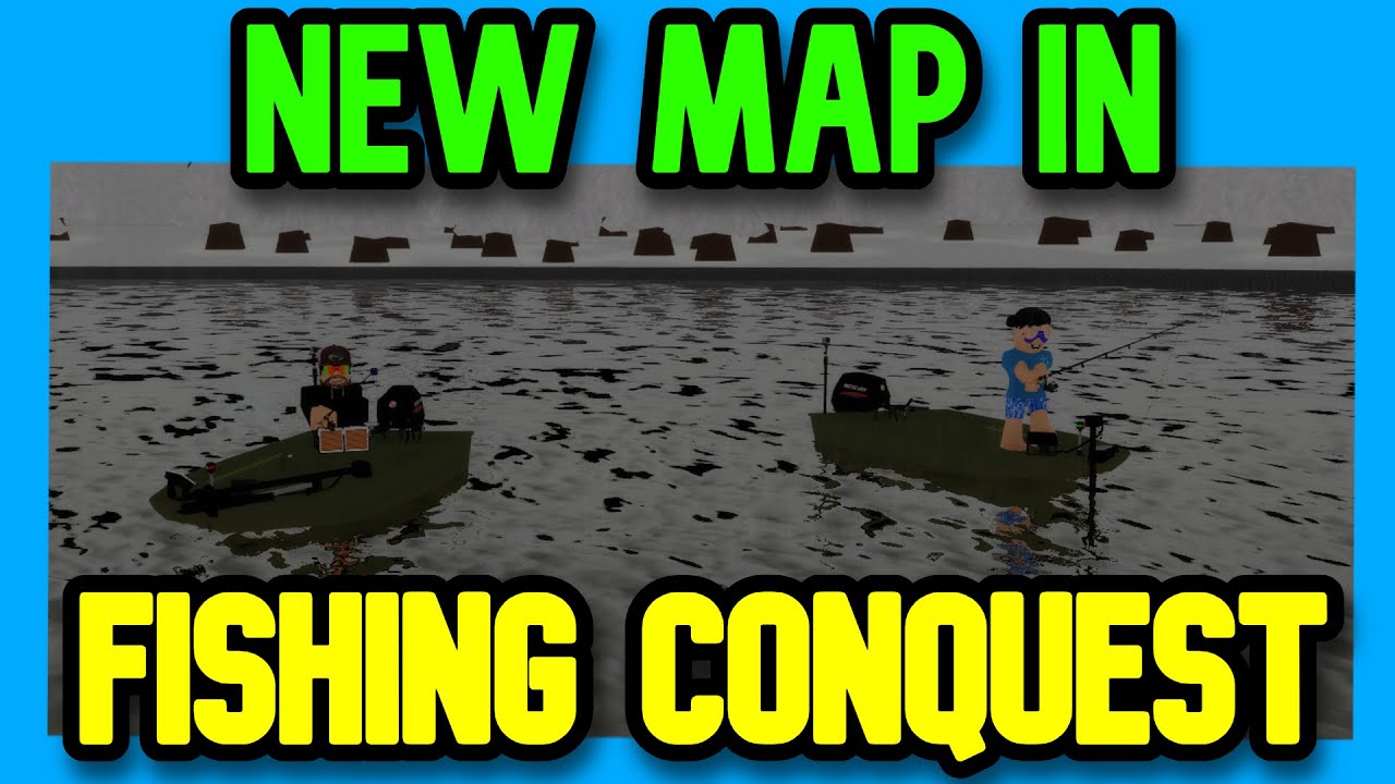 NEW MAP! in Fishing conquest🎣 - YouTube