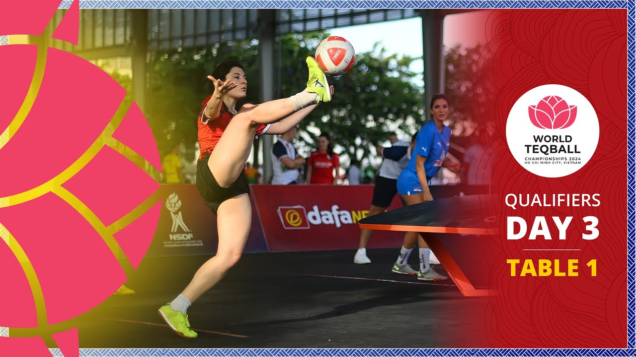 LIVE - World Teqball Championships 2024 - Day 3 - YouTube