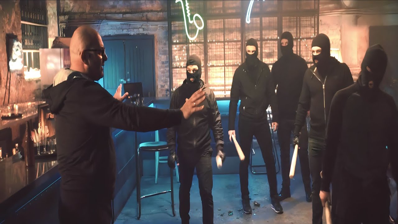 Thugs trashed a bar, completely unaware that an MMA coach was present ...