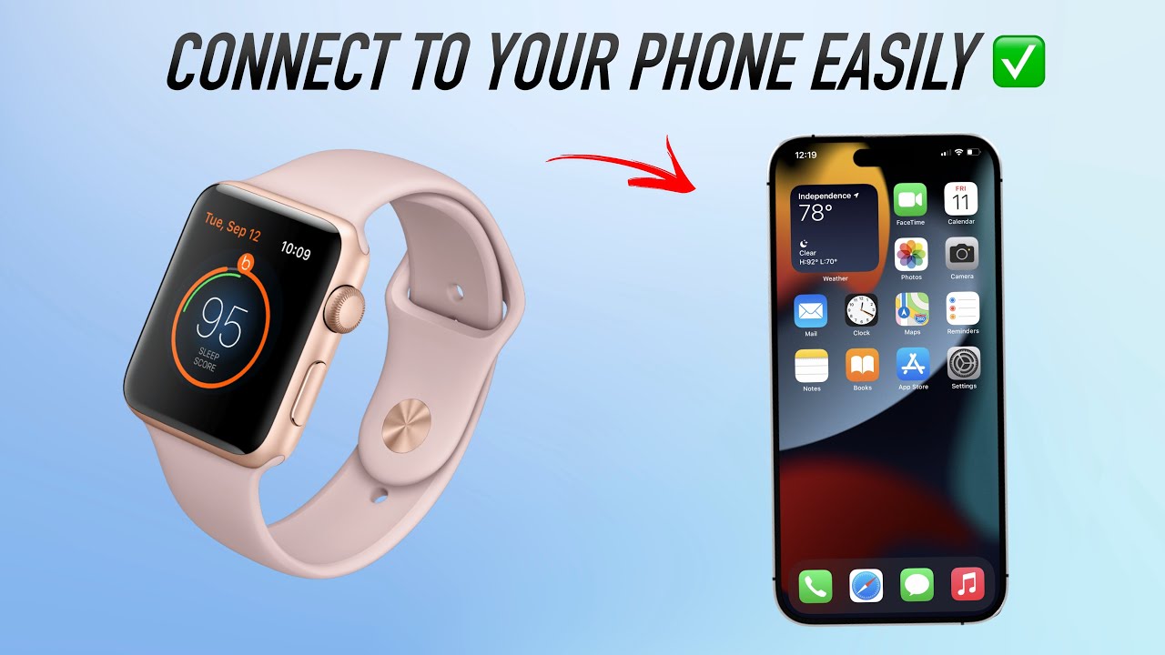 How To Connect Smart Watch To Phone - YouTube