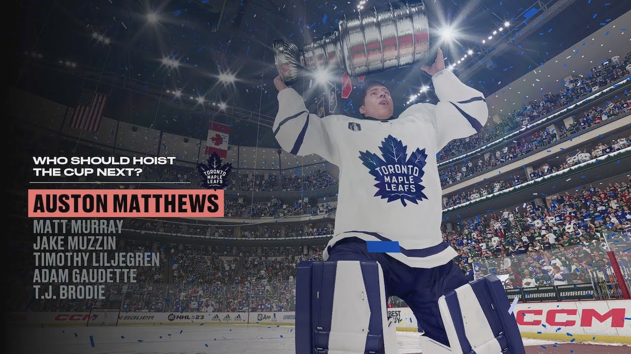NHL 23 Stanley Cup Finals Gameplay - Maple Leafs vs Wild Full Game ...