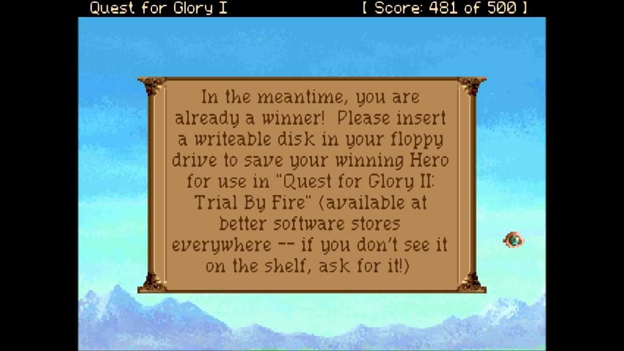 [FINAL] Let's Play Quest For Glory I (VGA - Blind), Part 26: Drive the ...