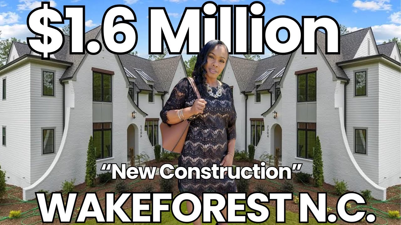 $1.6 Million | Luxury Home Tour | WakeForest N.C. | (A Must See ) - YouTube