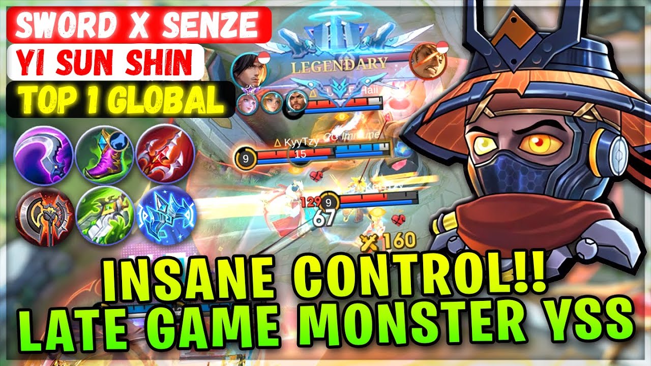 Insane Control!! Late Game Monster YSS [ Top 1 Global Yi Sun Shin ...