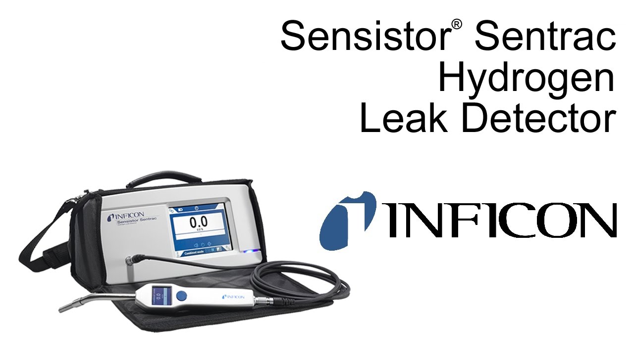 Sensistor Sentrac Hydrogen Leak Detector by INFICON - YouTube